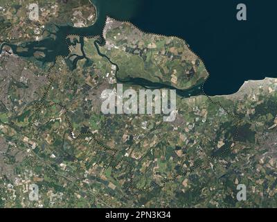 Swale, non metropolitan district of England - Great Britain. Low ...