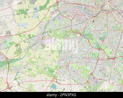 Trafford, metropolitan district of England - Great Britain. High ...