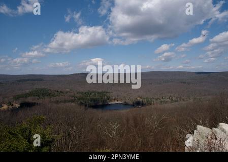 Pole Steeple Vista on the Appalachian Trail in Pennsylvania Stock Photo ...