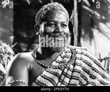 EDRIC CONNOR Test Shot from October 1952 for role as Ushingo in IVORY ...
