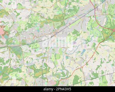 Woking, non metropolitan district of England - Great Britain. Open ...