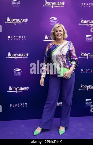 UTRECHT - Irene Moors on the red carpet for the premiere of the musical ...
