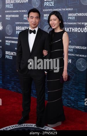 LOS ANGELES - APR 15: Matt Huang, Glara Ahn at the 9th Breakthrough ...
