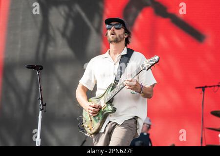 Scott Woodruff of Stick Figure performs at the Coachella Music & Arts ...