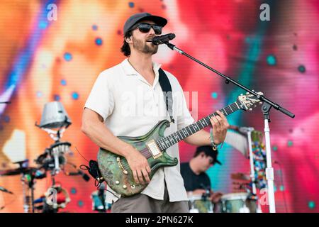 Scott Woodruff of Stick Figure performs at the Coachella Music & Arts ...