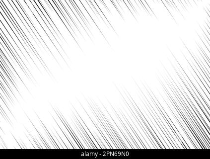 Manga focus speed lines for comic effect vector background illustration ...