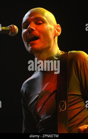 Milan Italy 02/02/2008: Billy Corgan singer and guitarist of the ...