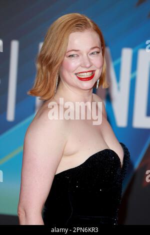 Sarah Snook attends the "Succession" European Premiere during the 65th ...