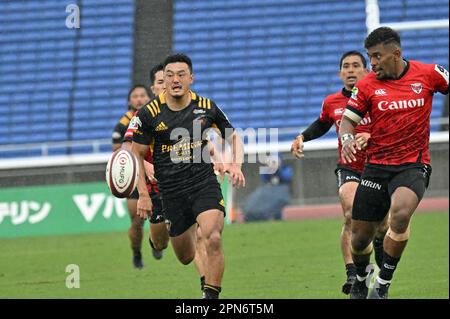 Suntory Sungoliath's Seiya Ozaki during the Japan Rugby League One 2022 ...