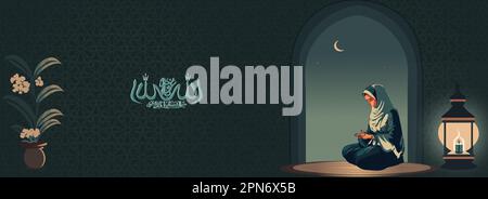 Arabic Islamic Calligraphy of Wish (Dua) Audhu Billahi Minashaitanir ...