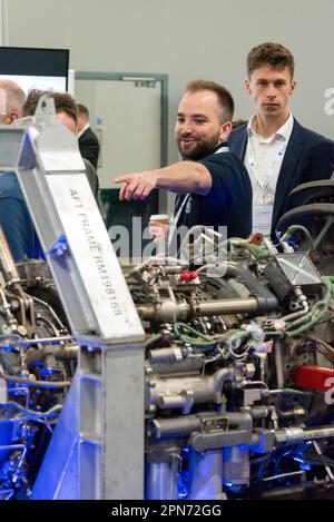 Rolls-Royce AE 2100-A from which an engine will be developed to run ...