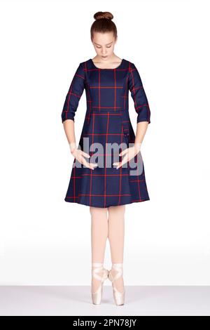 En Pointe CORRECT heels together hands dropped first position Young ...