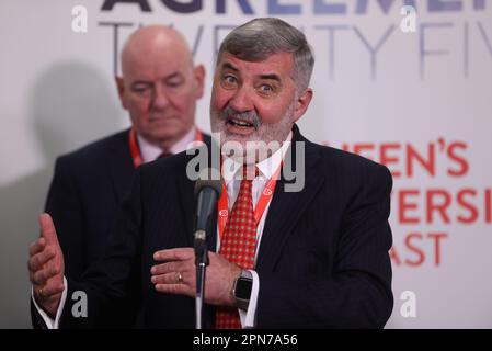 Lord Alderdice attending the three-day international conference at ...