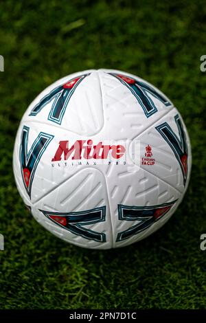 Mitre Pro Delta FA Cup Ball Stock Photo - Alamy
