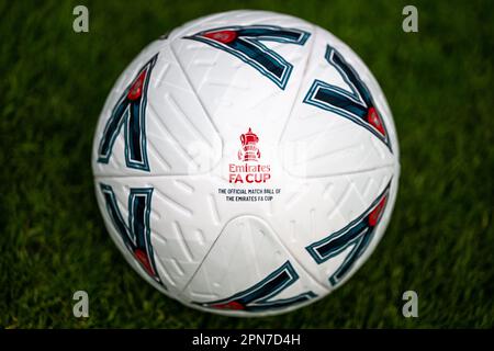 Mitre Pro Delta FA Cup Ball Stock Photo - Alamy