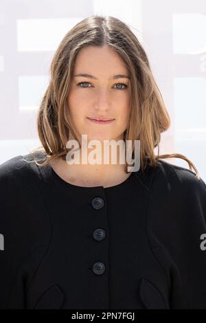 Cannes, France. April 17, 2023, Camille Etienne and Solal Moisan attend ...