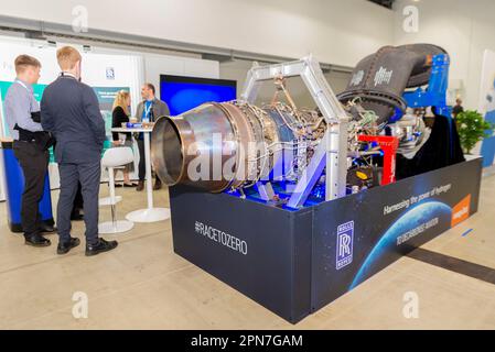 Rolls-Royce AE 2100-A from which an engine will be developed to run ...