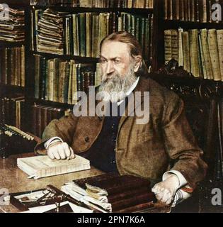 ERNST MACH (1838-1916) Austrian physicist and philosopher Stock Photo ...