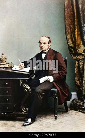 John Couch Adams (1819-1882), astronome anglais en 1861 Stock Photo - Alamy