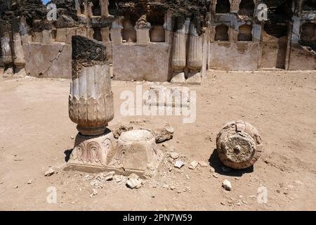 2 April 2023, Bhadurgad / Dharmaveer gad, Ruins of Bahadur Khan's ...
