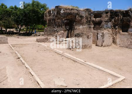 2 April 2023, Pedgaon, Maharashtra, India, Bahadur Fort, There is a 2 ...
