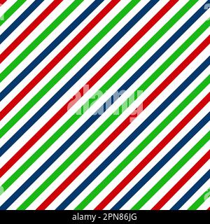 Rainbow diagonal striped seamless pattern background suitable for ...