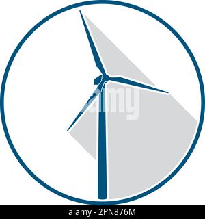 Wind turbine icon circle Stock Vector Image & Art - Alamy