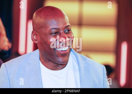 Joe Chialo bei der Aufzeichnung der WDR-Talkshow 'Kölner Treff' im WDR ...