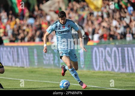 Terni, Italy. 16th Apr, 2023. Nicolas Andrade (Pisa) vs Gabriele ...