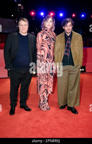 Christoph Hochhäusler, Thea Ehre, Timocin Ziegler photographed ...