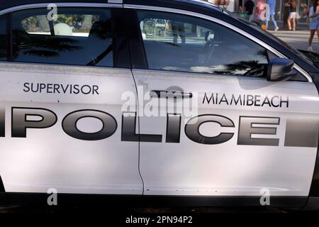 Ford Crown Victoria of the Miami Beach (Florida) Police Department ...