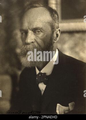 WILLIAM JAMES (1842-1910) American psychologist and philosopher Stock ...