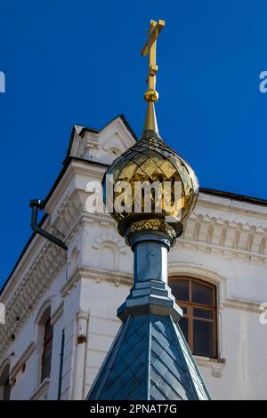 The Svyatohirsk Laura Monastery was damaged by shrapnel from the ...