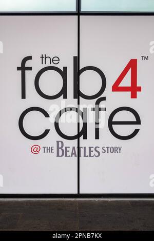 Fab 4 cafe, Liverpool, Merseyside, England, U.K Stock Photo - Alamy