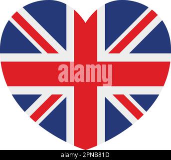 Vector illustration of emoticon of the British flag Stock Vector Image ...