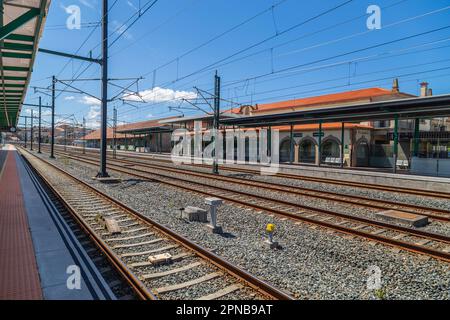 Train Station of Vilagarcia de Arousa Stock Photo - Alamy
