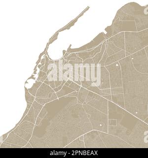City Map Luanda Angola Africa vector illustration Stock Vector Image ...