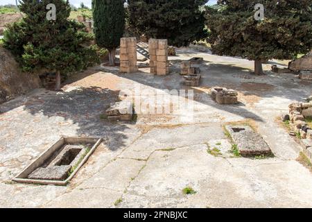 Utica, an Ancient Phoenician and Carthaginian City in Tunisia Stock ...
