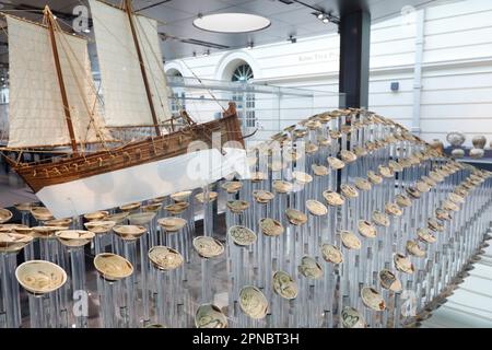 Asian Civlisations Museum. Exhibition of ceramics recovered from a Tang ...