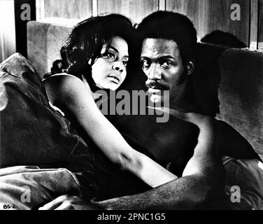 RICHARD ROUNDTREE as John Shaft ROSALIND MILES and WALLY TAYLOR in ...