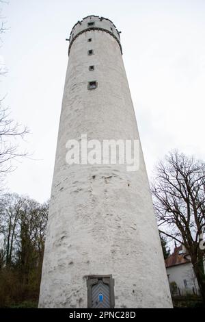 Germany, Historical tower building of mehlsack in old town of ...