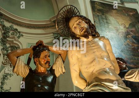 The Flagellation of Christ (17th century Neapolitan school ...