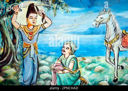 Rong Thanh Temple. Life of Buddha, Siddhartha Gautama. The birth of ...