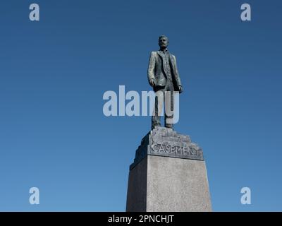 Roger Casement Statue Installed at Dún Laoghaire Baths Stock Photo - Alamy