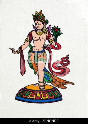 Goddess Tara. "Tara" is a goddess in Hinduism and Buddhism, and her ...