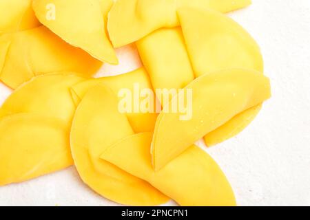Handmade Tortelli fresh pasta, Italy Stock Photo - Alamy