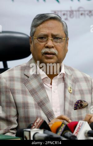 Dhaka, Bangladesh - April 16, 2023: Newly elected president of ...
