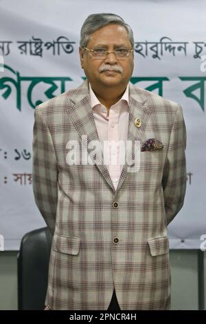 Dhaka, Bangladesh - April 16, 2023: Newly elected president of ...
