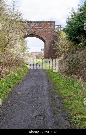 The Cinder Track - Scarborough to Whitby (21 miles Stock Photo - Alamy