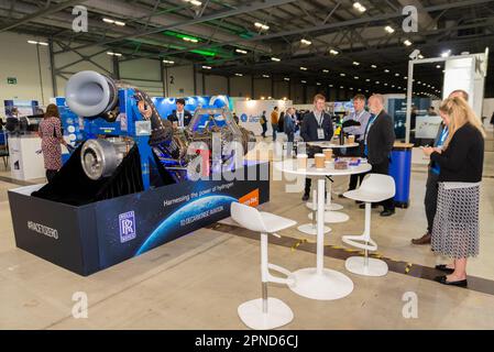 Rolls-Royce AE 2100-A from which an engine will be developed to run ...